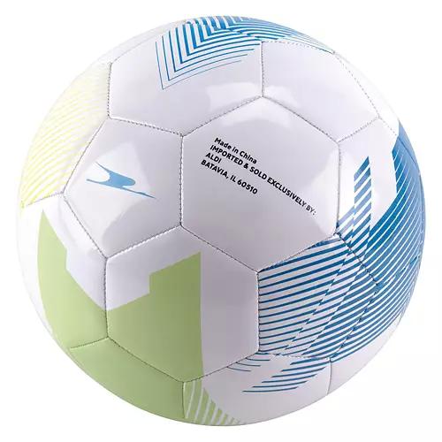 Soccer Ball - Blue & Green, Size 5 - Aldi - US - Specials archive