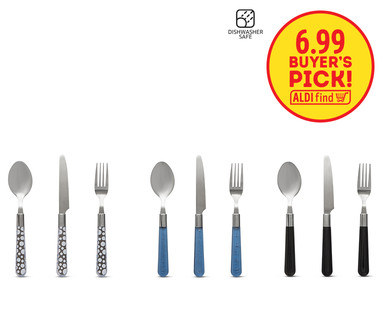 Crofton 24-Piece Flatware Set - Aldi - US - Specials archive