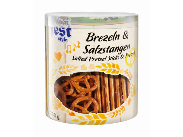 Salted Pretzel Sticks and Pretzels - Lidl - Malta - Specials archive