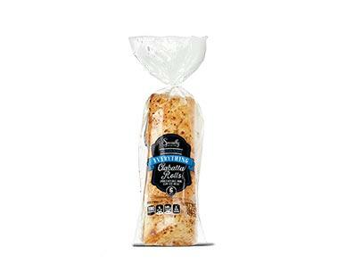 Specially Selected Everything Ciabatta Rolls - Aldi - US - Specials archive
