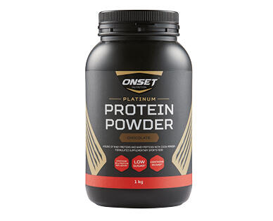 Onset Platinum Protein Powder 1kg - Aldi - Australia - Specials archive