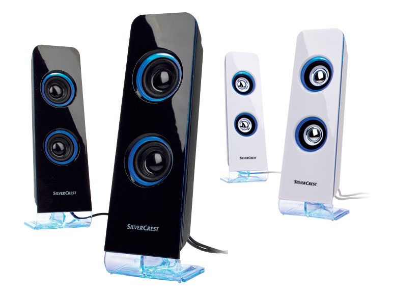 Silvercrest Active Speakers Set - Lidl - Great Britain - Specials archive
