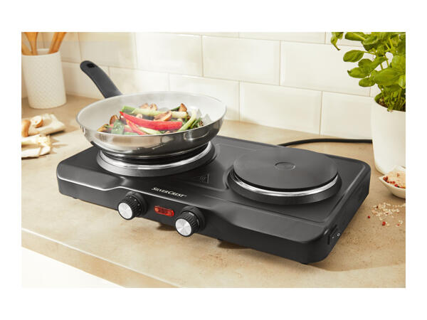 Silvercrest Kitchen Dual Hotplate - Lidl - Great Britain - Specials archive