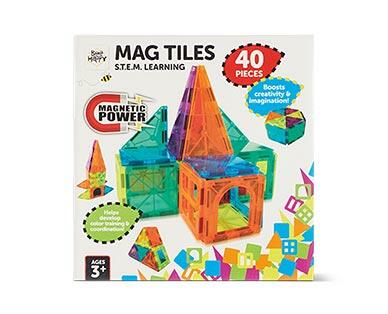 Bee Happy Mag Tiles - Aldi - US - Specials archive