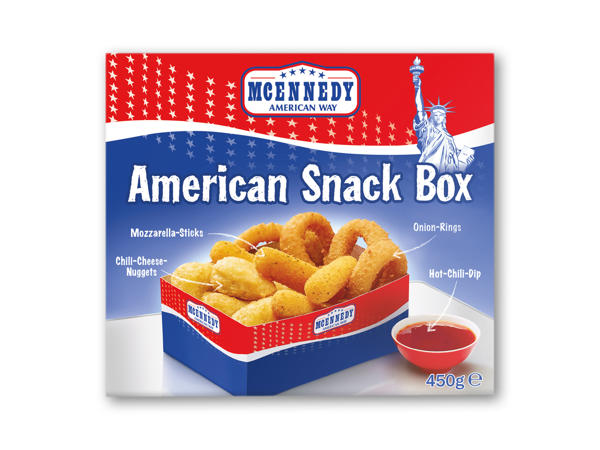 MCENNEDY Amerikansk-inspireret snack box - Lidl - Danmark - Specials ...