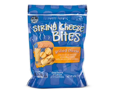 Happy Farms Jalapeño or Grilled Cheese String Cheese Bites - Aldi - US ...