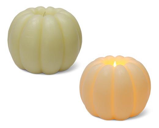 Huntington Home LED Novelty Pumpkin Candle - Aldi - US - Specials archive