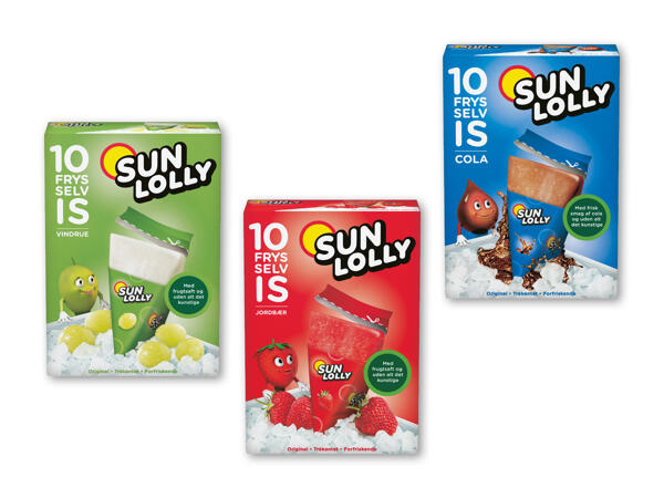 Sun Lolly frys selv-is - Lidl - Danmark - Specials archive