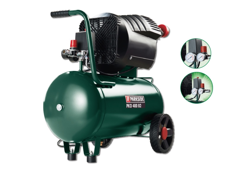 Parkside 3HP 50L Compressor - Lidl - Northern Ireland - Specials archive