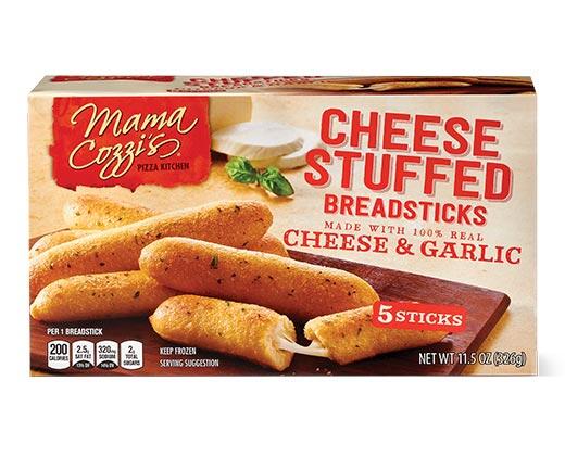 Mama Cozzi's Pizza Kitchen Cheese Stuffed Breadsticks - Aldi - US ...