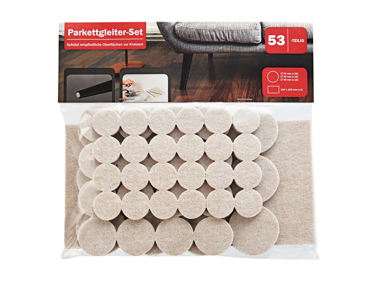 Felt Pad or Protective Pad Set - Lidl - Malta - Specials archive