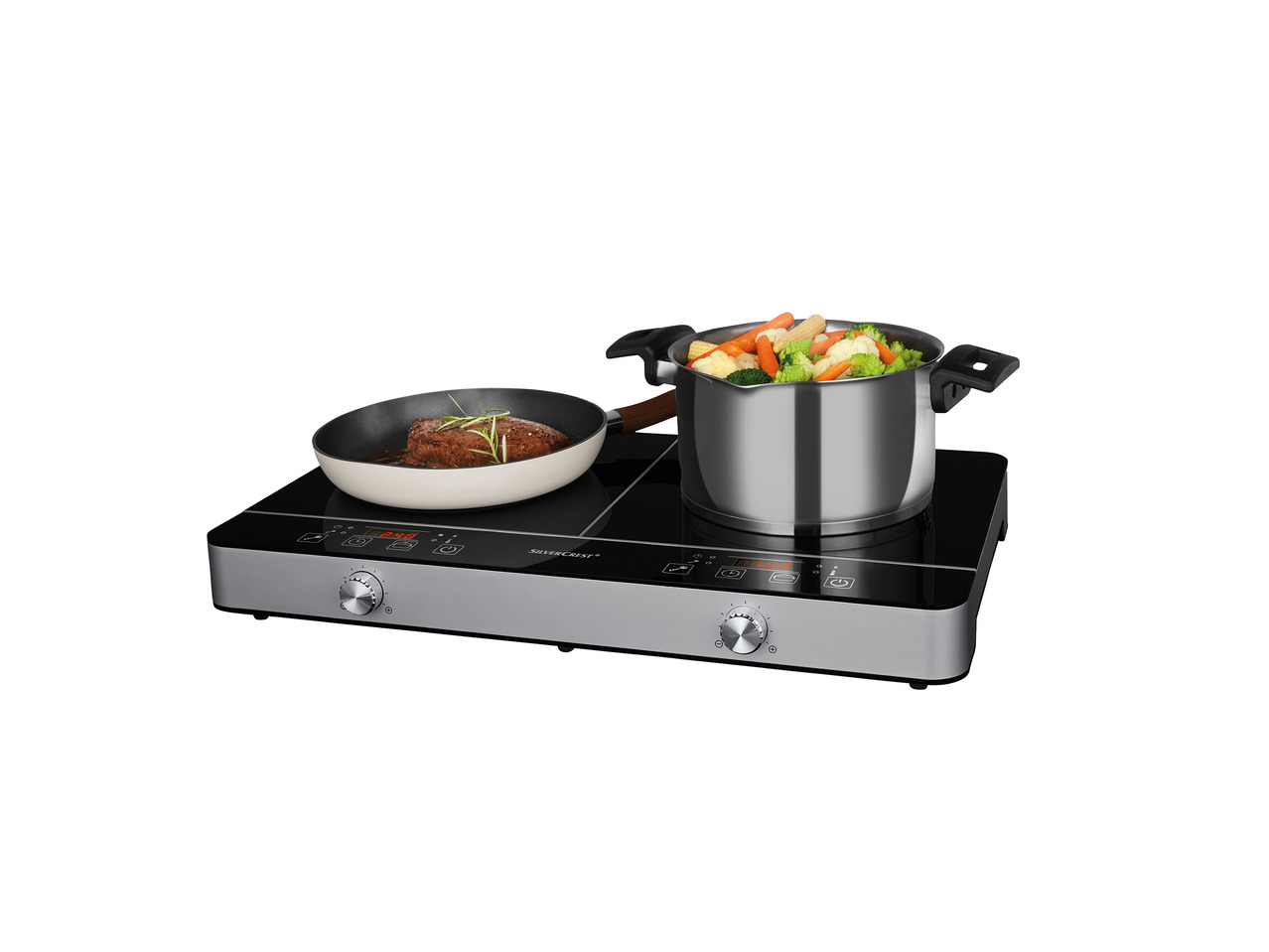 Silvercrest Double Induction Hob1 - Lidl - Great Britain - Specials archive