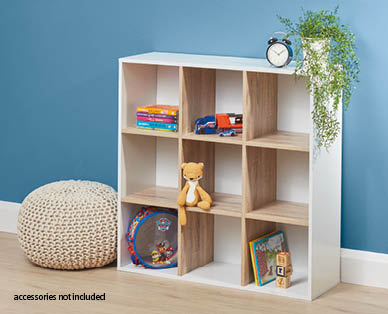 9 Cube Storage Shelf - Aldi - Australia - Specials archive