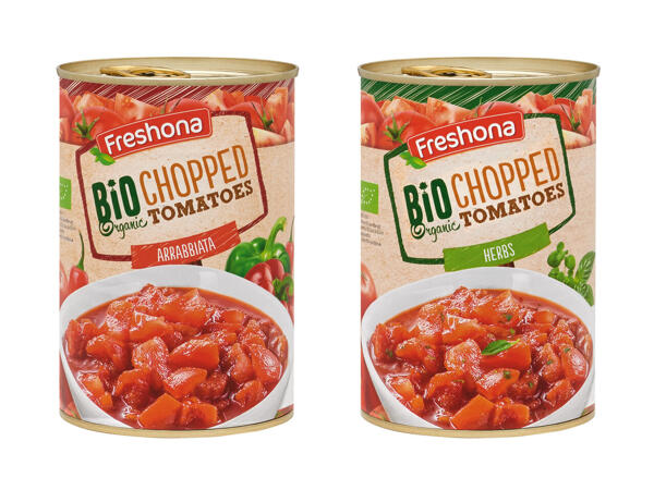 Roșii tocate bio, cu condimente - Lidl - România - Promoții arhiva