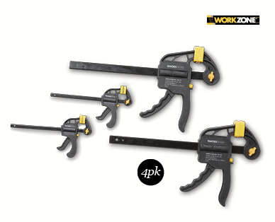 Quick Ratcheting Bar Clamps - Aldi - Australia - Specials archive