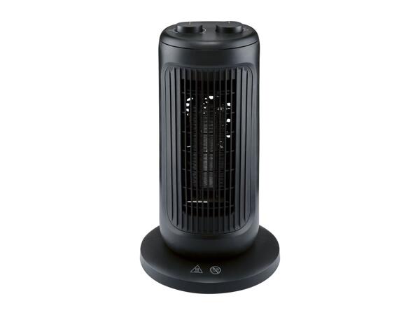 Silvercrest Tower Fan Heater - Black - Lidl - Great Britain - Specials ...