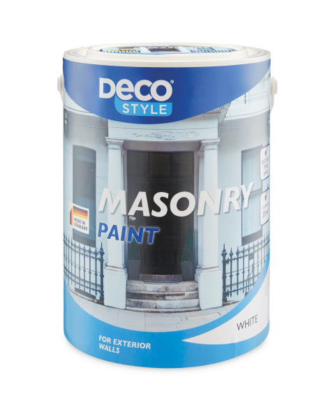 Deco Style Masonry Paint White - Aldi - Great Britain - Specials archive