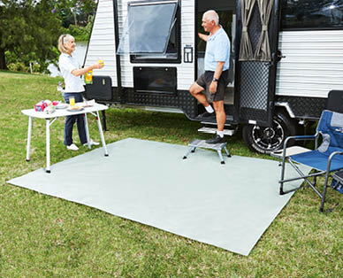 Caravanning Floor Mat - Aldi - Australia - Specials archive