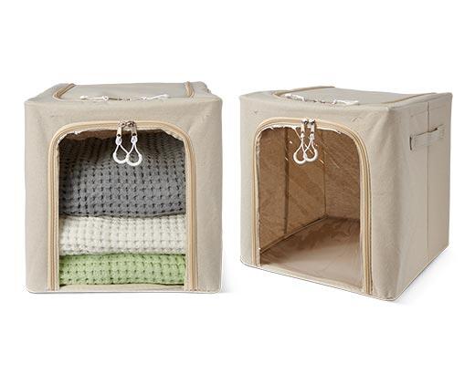 Huntington Home Fabric Storage Cubes - Aldi - US - Specials archive