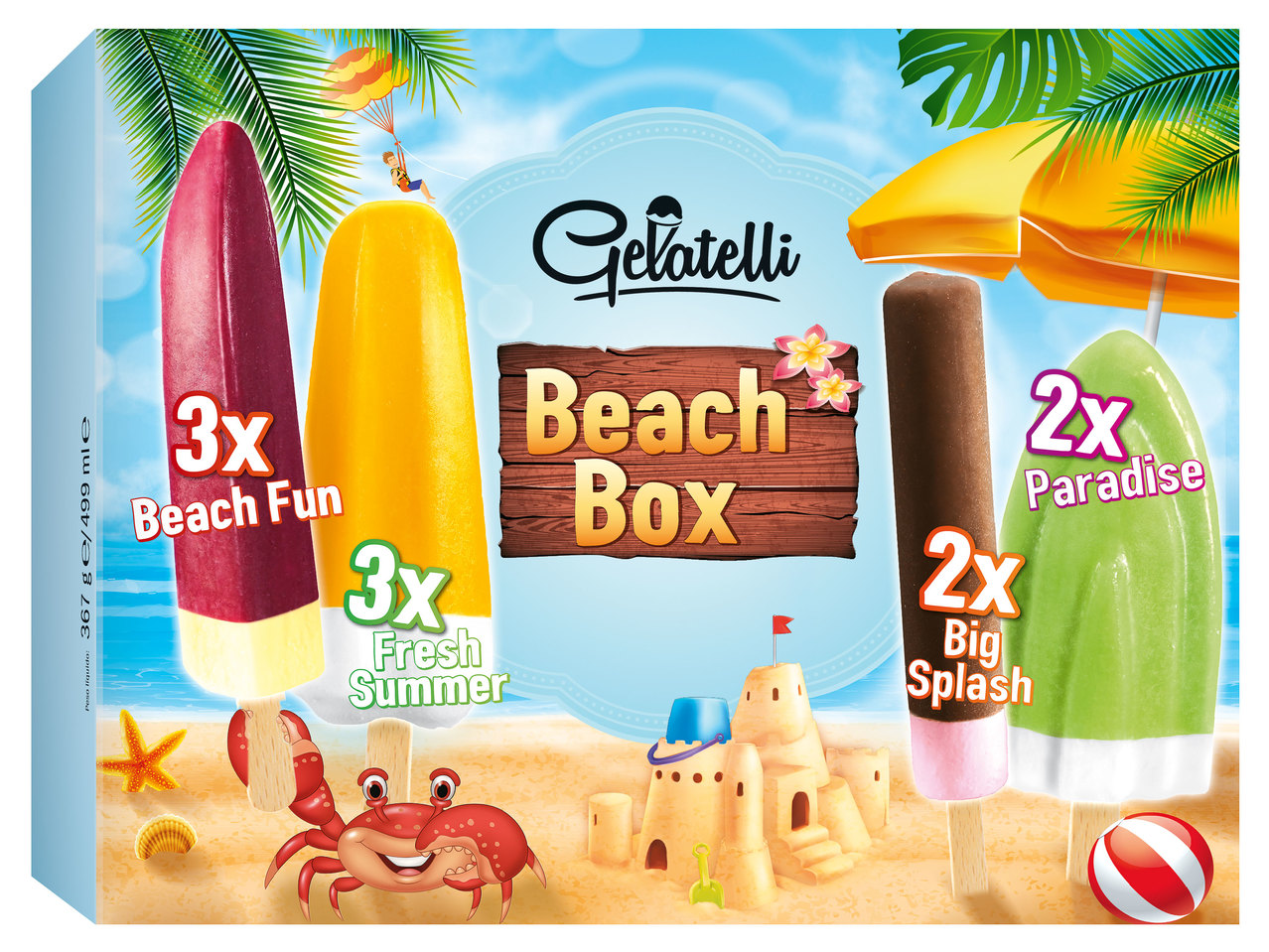 GELATELLI Beach Box - Lidl - Österreich - Archiv Werbeangebote
