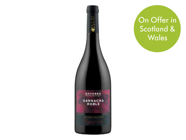 Spanish Garnacha Premium Roble - Lidl - Great Britain - Specials archive