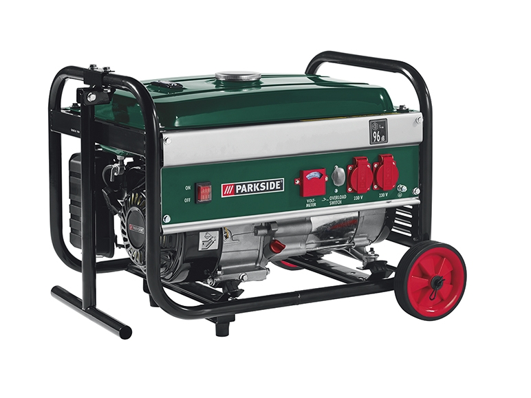 PARKSIDE Portable Petrol Powered Generator - Lidl - Great Britain ...