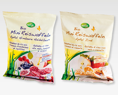 NATUR AKTIV BIO Bio-Mini-Reiswaffeln - Aldi - Schweiz - Archiv ...