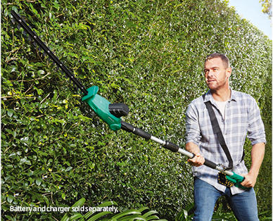 20V Cordless 2-in-1 Pole Pruner/Hedge Trimmer Skin - Aldi - Australia ...