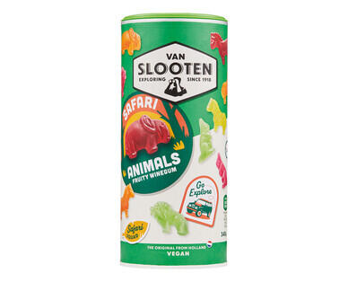 Van Slooten Safari Animals Fruity Winegums 340g - Aldi - Australia ...