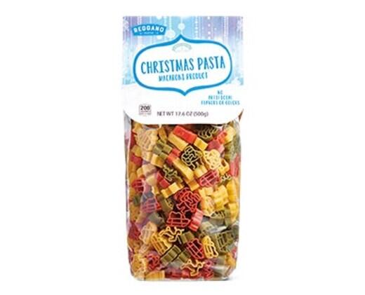 Reggano Christmas Shaped Pasta - Aldi - US - Specials archive