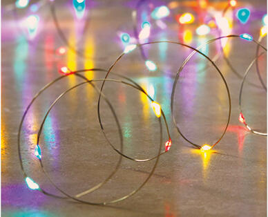 200 LED Solar Pin Wire Lights - Aldi - Australia - Specials archive