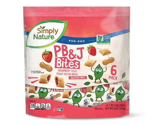 Simply Nature PB&J Bites - Aldi - US - Specials archive