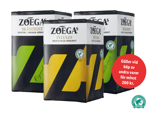 Zoegas kaffe - Lidl - Sverige - Specials archive