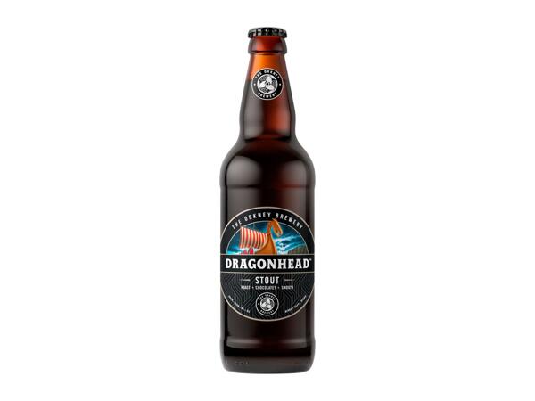 Orkney Dragonhead Stout 4% 500ml - Lidl - Great Britain - Specials archive