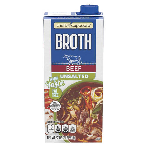 Fat Free Unsalted Beef Broth, 32 oz - Aldi - US - Specials archive