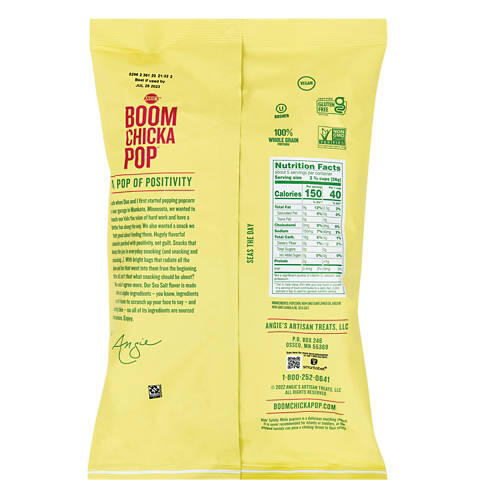 Sea Salt Popcorn, 4.8 oz - Aldi - US - Specials archive