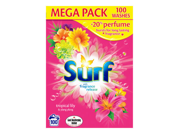 Surf Washing Powder Tropical - Lidl - Great Britain - Specials archive
