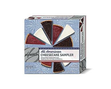 Belmont Patriotic Cheesecake Sampler - Aldi - US - Specials archive