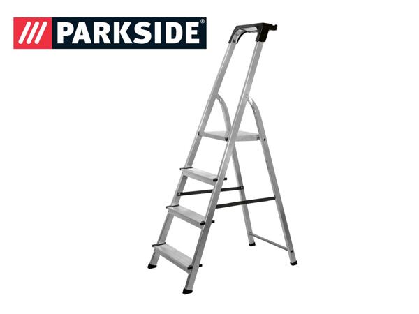 Parkside Aluminium Household Step Ladder - Lidl - Great Britain ...