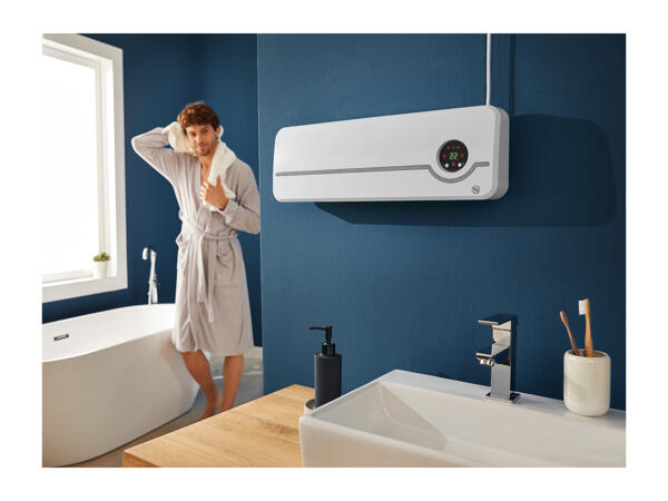 Silvercrest Wall-Mounted Ceramic Fan Heater - Lidl - Great Britain ...