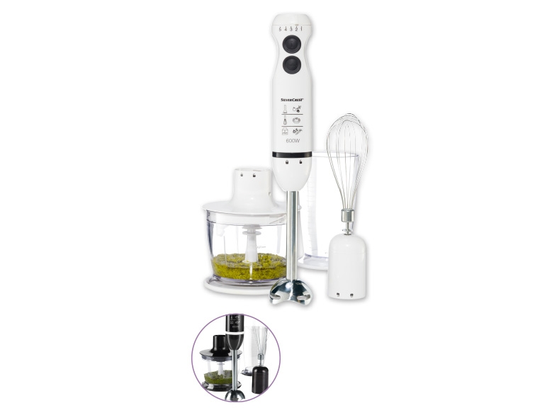 Silvercrest(R) 600W Hand Blender Set - Lidl - Ireland - Specials archive