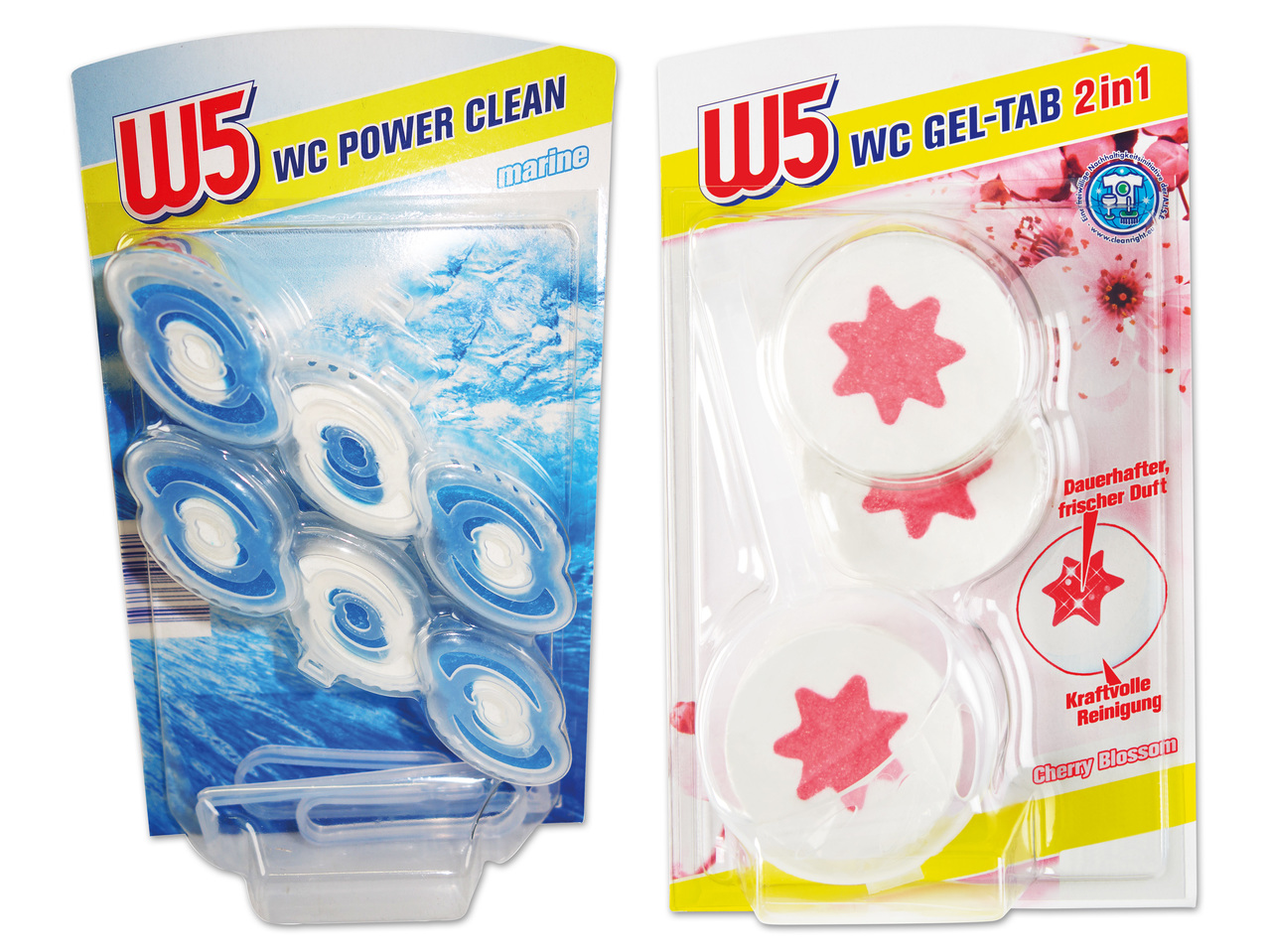 W5 WC Gel-Tab/-Power Clean - Lidl - Österreich - Archiv Werbeangebote