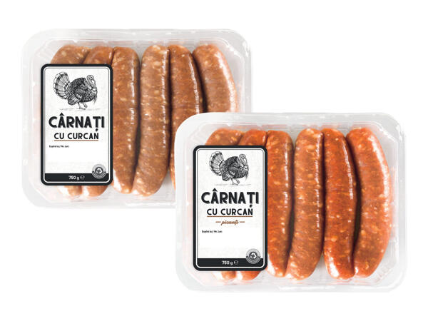 Cârnați de curcan - Lidl - România - Promoții arhiva