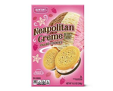 Benton's Neapolitan Creme Cookies - Aldi - US - Specials archive