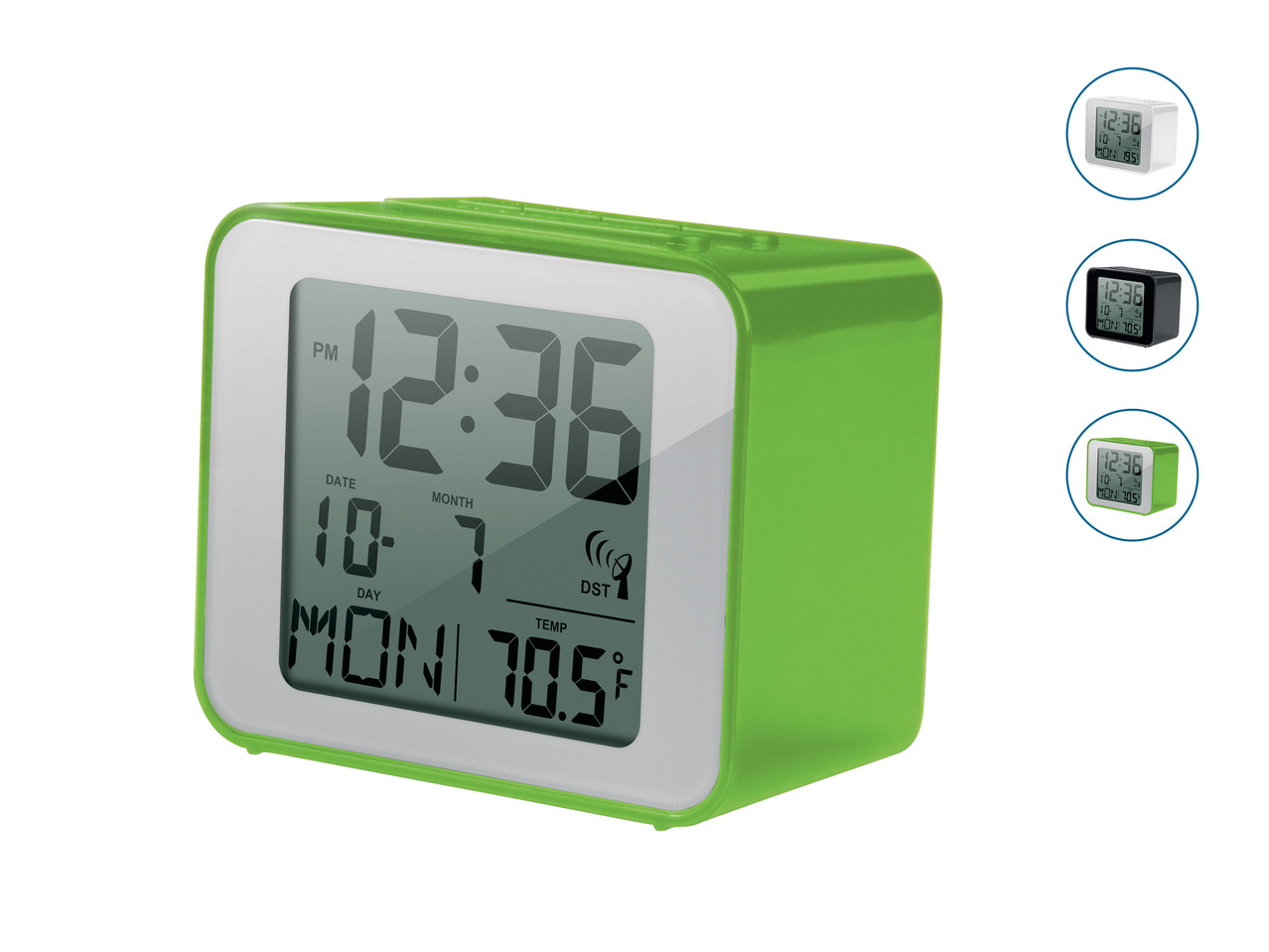 Auriol Radio-Controlled Alarm Clock1 - Lidl - Great Britain - Specials ...