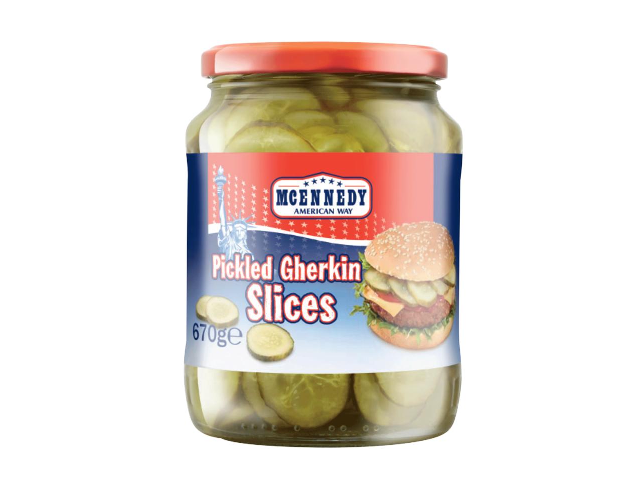 MCENNEDY(R) Pickled Gherkin Slices - Lidl - Ireland - Specials archive
