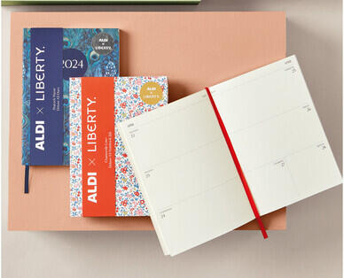 Liberty Notebook or Premium Diary - Aldi - Australia - Specials archive
