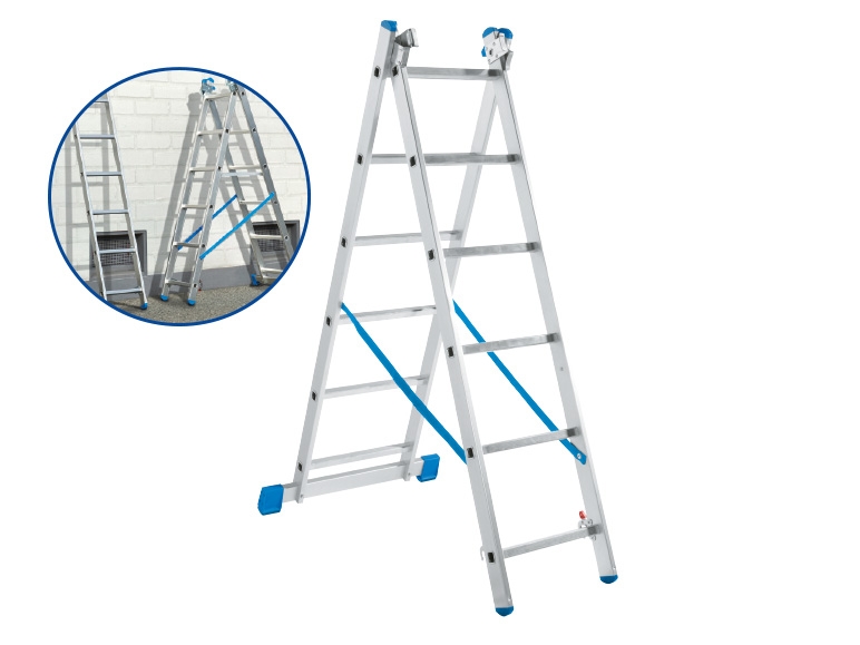 Parkside Aluminium Multi-Purpose Ladder - Lidl - Northern Ireland ...