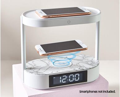 Dual Wireless Charging Clock - Aldi - Australia - Specials archive