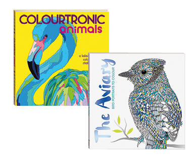 Adult Colouring Books - Aldi - Australia - Specials archive